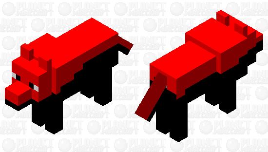 Fire hound don't mine Minecraft Mob Skin