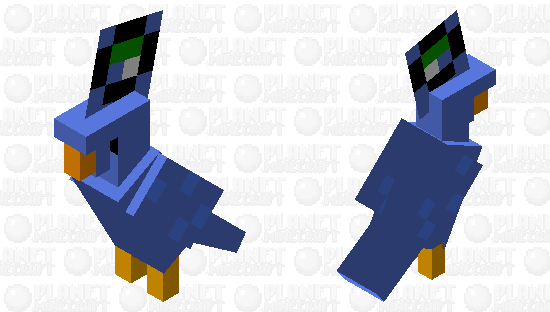 PMC parrot Minecraft Mob Skin