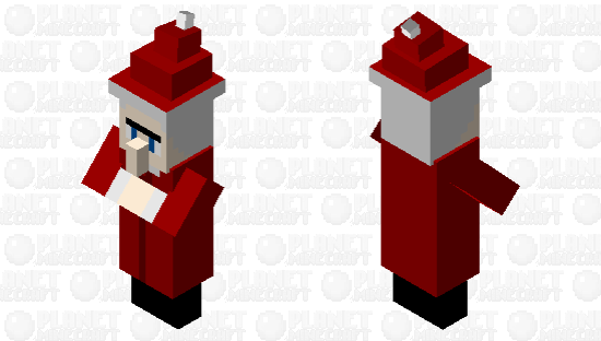 santa villager Minecraft Mob Skin