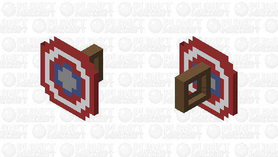 Mcu Cap Shield Minecraft Mob Skin
