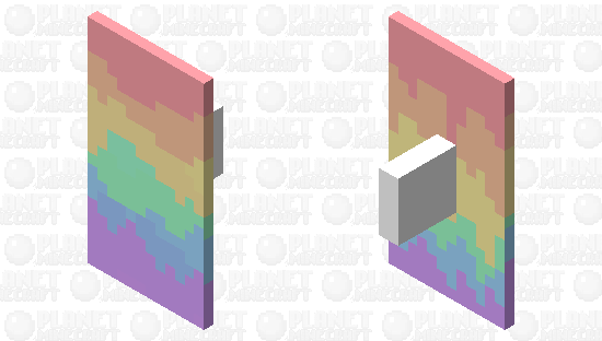 rainbow shield Minecraft Mob Skin