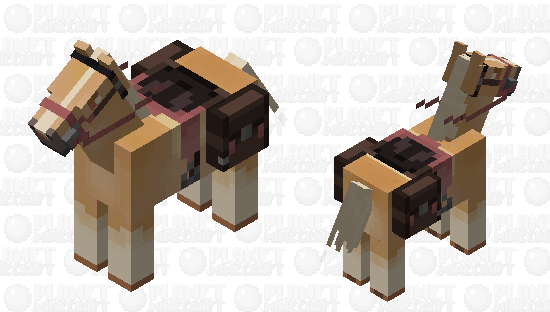 Palomino Minecraft Mob Skin