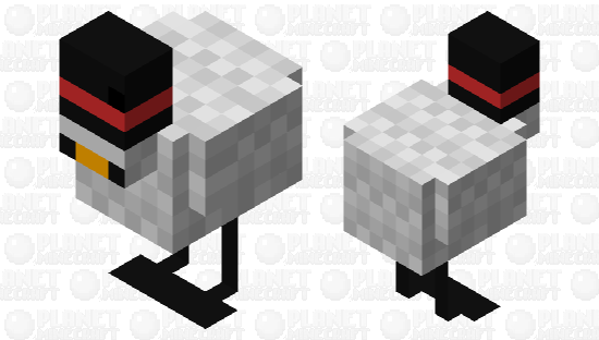 Birdie Chicken Minecraft Mob Skin