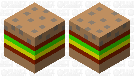 burger Minecraft Mob Skin