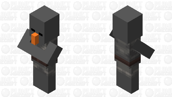 Dove Villager Minecraft Mob Skin