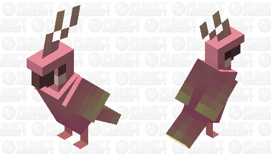 Party parrot Minecraft Mob Skin