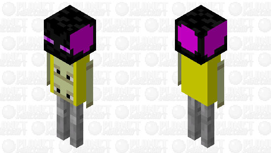 Ender skeleton Minecraft Mob Skin