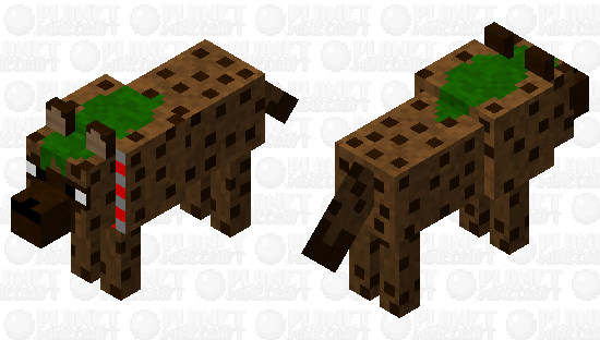 hyena Minecraft Mob Skin