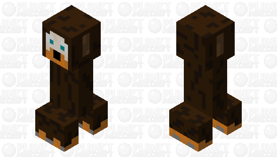 Dog Creeper Minecraft Mob Skin