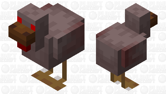 The Doom Chicken Minecraft Mob Skin