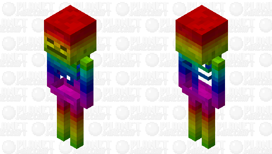 rainbow~ Minecraft Mob Skin