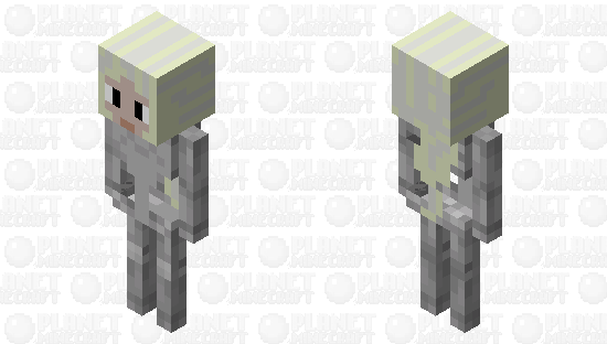Skeleton girl Minecraft Mob Skin