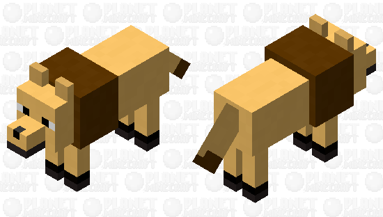 Lion Minecraft Mob Skin