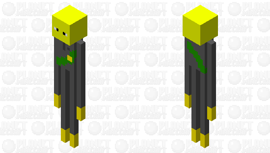Lemongrab enderman Minecraft Mob Skin