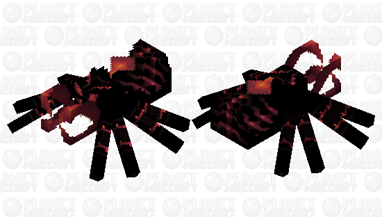 Fat red scorpion Minecraft Mob Skin