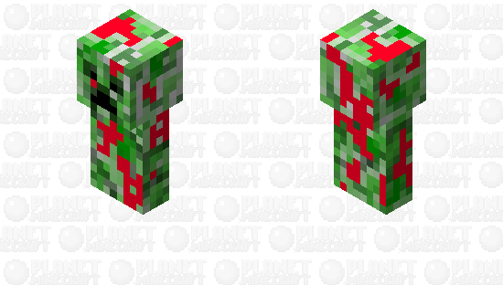 zombie creeper Minecraft Mob Skin