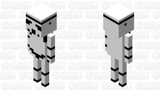 Star Wars Stormtrooper Minecraft Mob Skin