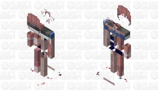 Monika Minecraft Mob Skin