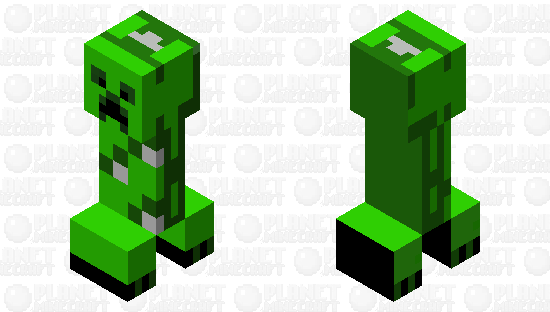 lego creeper Minecraft Mob Skin