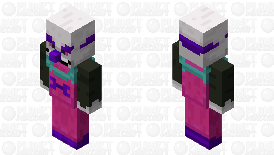 Mischievous the Clown Minecraft Mob Skin