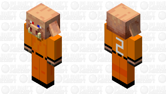 test Steve piglin Minecraft Mob Skin