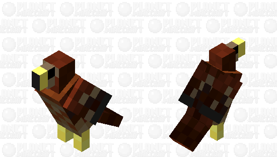 Golden Eagle Minecraft Mob Skin