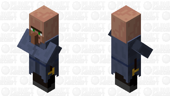 Monk (Villager profession) Minecraft Mob Skin