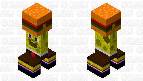 SpongeBob? Minecraft Mob Skin