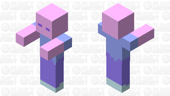 retro zombe Minecraft Mob Skin