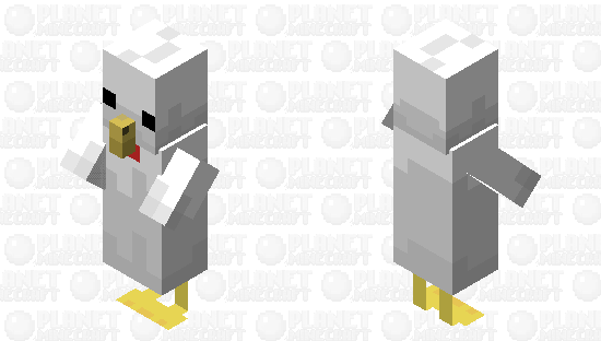 Chicken Villager Minecraft Mob Skin