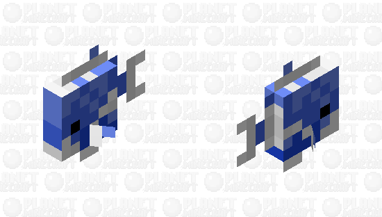 Tropical fish large Minecraft Mob Skin
