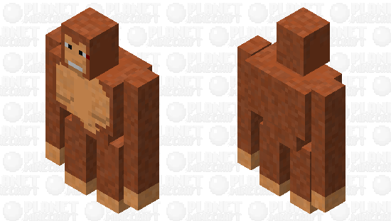 Gorilla Minecraft Mob Skin
