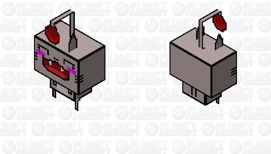 kitty cat golem Minecraft Mob Skin