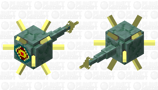 Elder guardian remastered Minecraft Mob Skin
