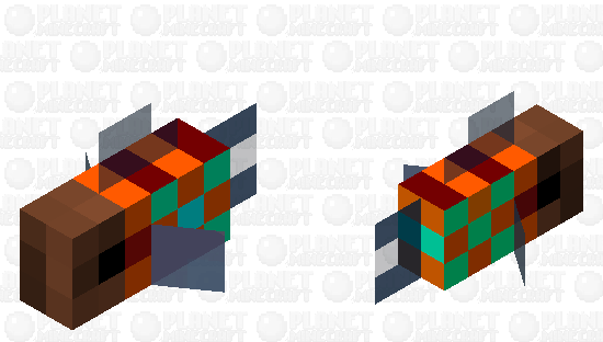 Pumpkinseed Sunfish Minecraft Mob Skin