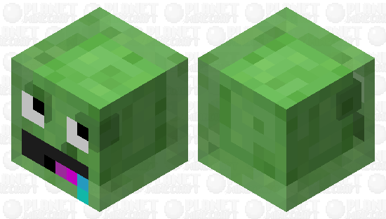 Derp Slime Minecraft Mob Skin