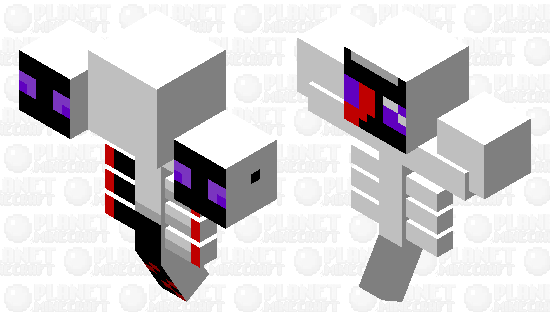 ender crazi killer blood wither Minecraft Mob Skin