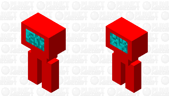AMONG US Minecraft Mob Skin