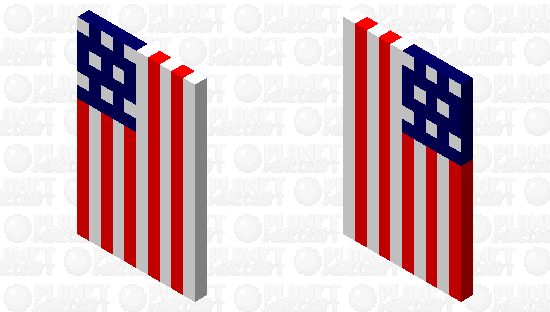 American Cape Minecraft Mob Skin