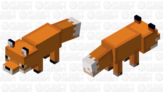 Fox basic skin Minecraft Mob Skin