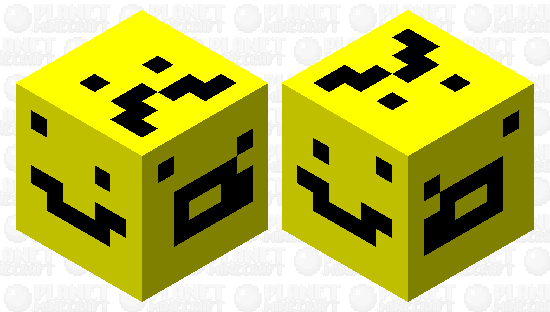Da Face Cube Minecraft Mob Skin