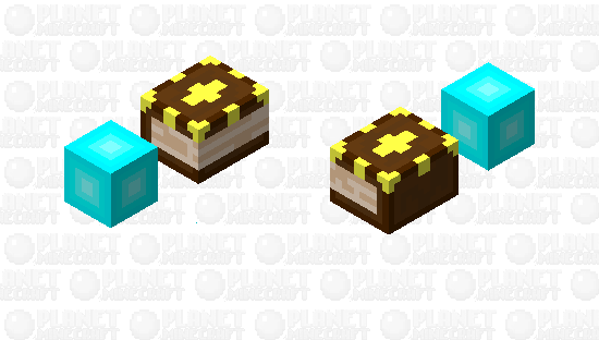 Book and Replica Tesseract Minecraft Mob Skin