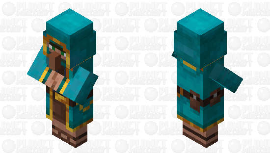 Warped Trader Minecraft Mob Skin