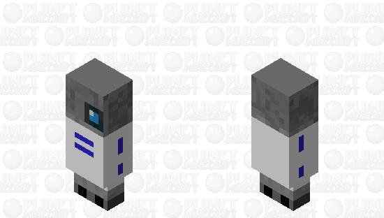 r2 d2 Minecraft Mob Skin