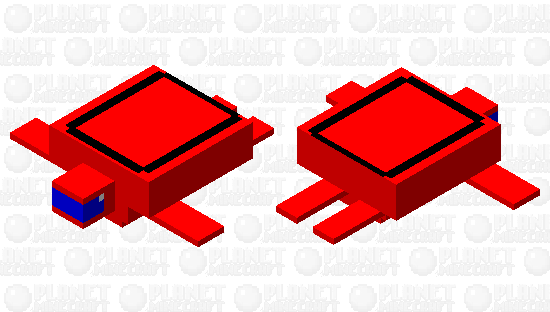 among us turtle Minecraft Mob Skin