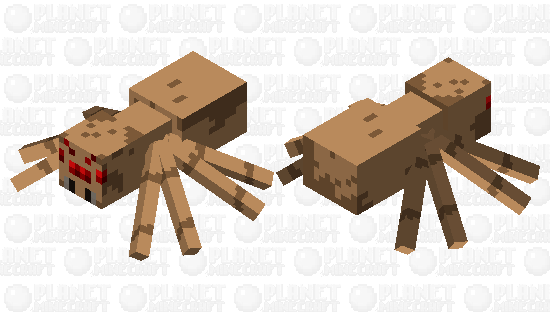 brown recluse Minecraft Mob Skin