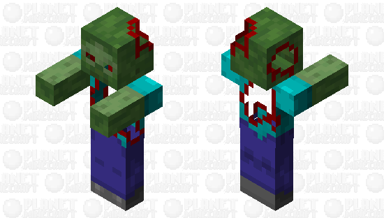 Hollow Minecraft Mob Skin