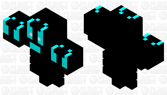 blu witcher Minecraft Mob Skin