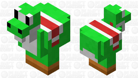 Yoshi Chicken Minecraft Mob Skin