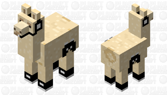 Gamer Llama Minecraft Mob Skin